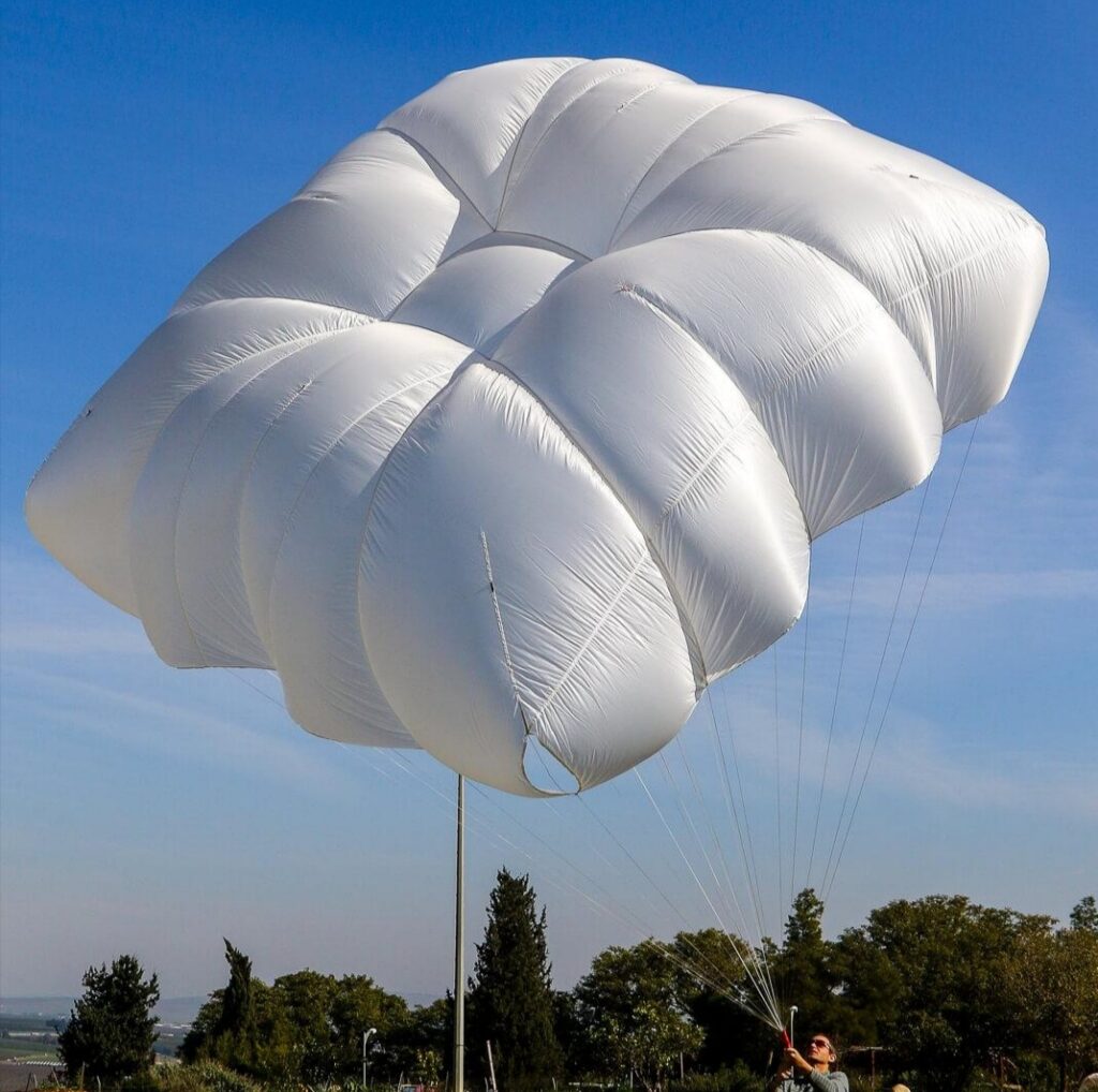 Paracaidas Mayday Cuadrado - FlyVenture